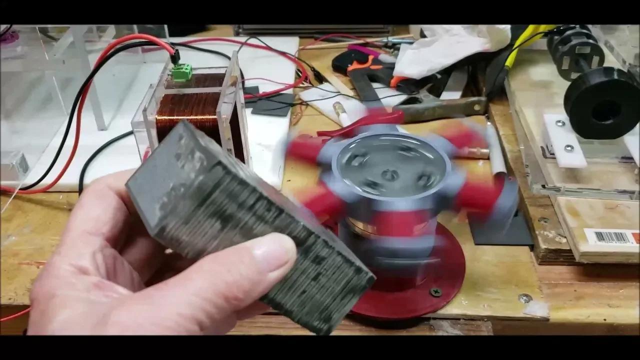 3D Printed rotor test