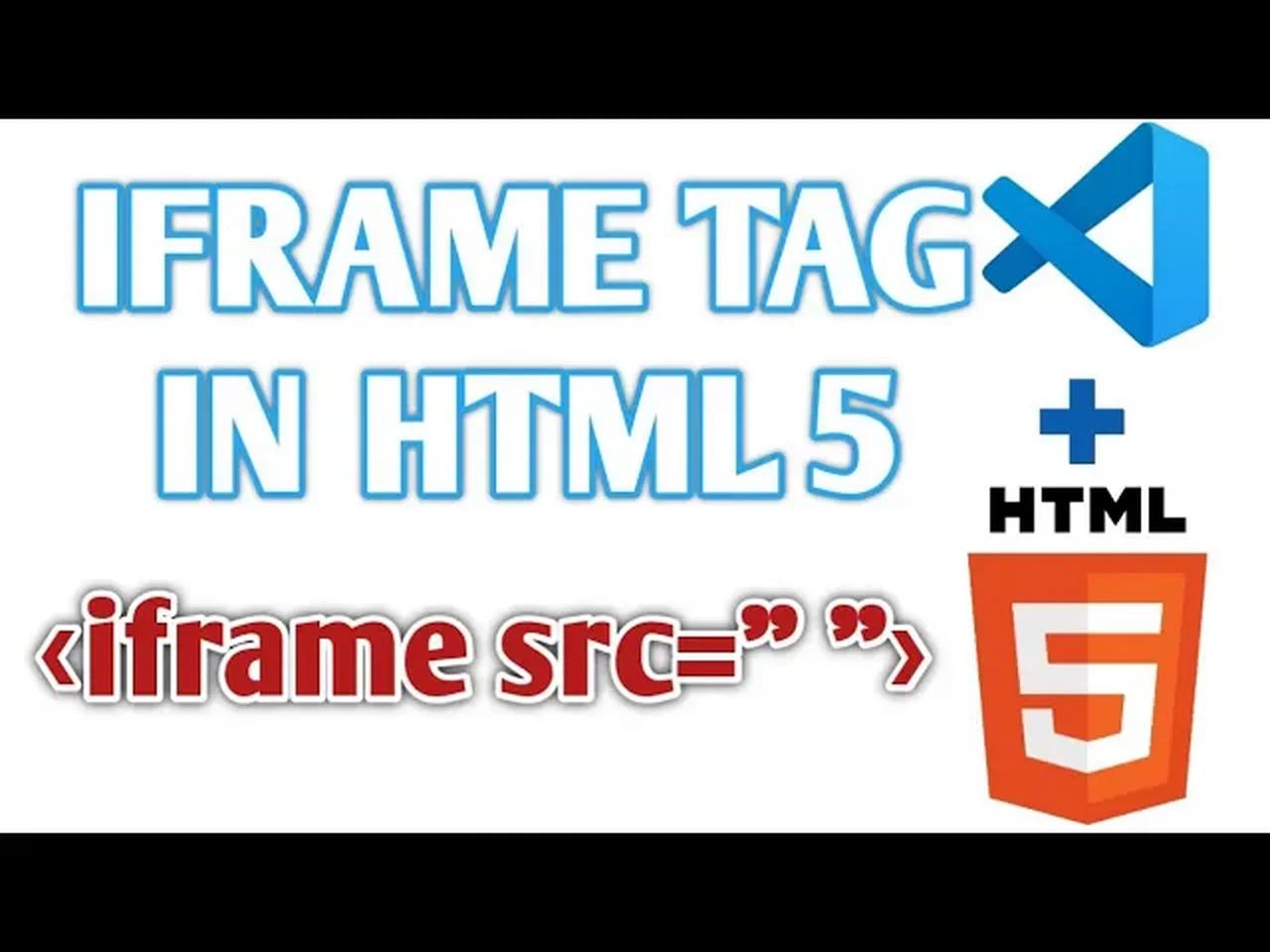 How to use Iframe tag in html5 Visual Studio Code 2022 [ HTML VSCODE ]
