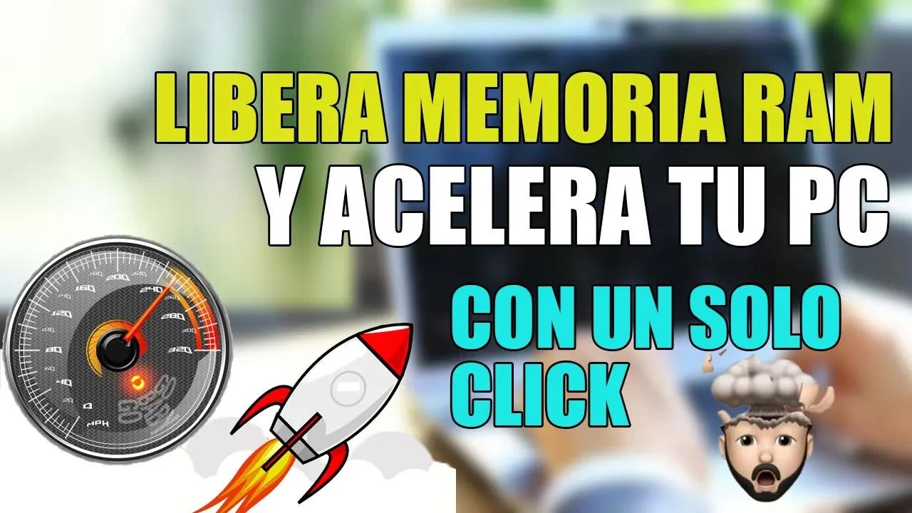 🚀 Como LIBERAR Memoria RAM y ACELERAR tu PC Windows 10/8/7 con un solo ...