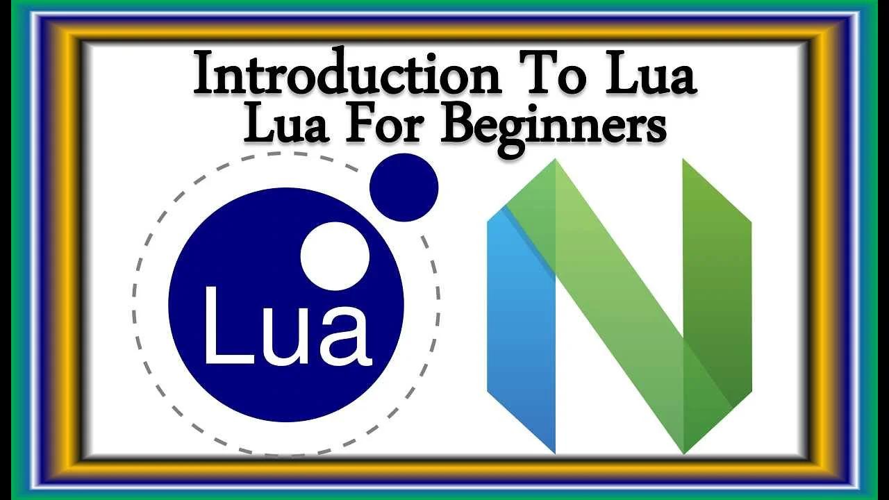 Lua For Beginners Introduction To Lua Lua Scripting