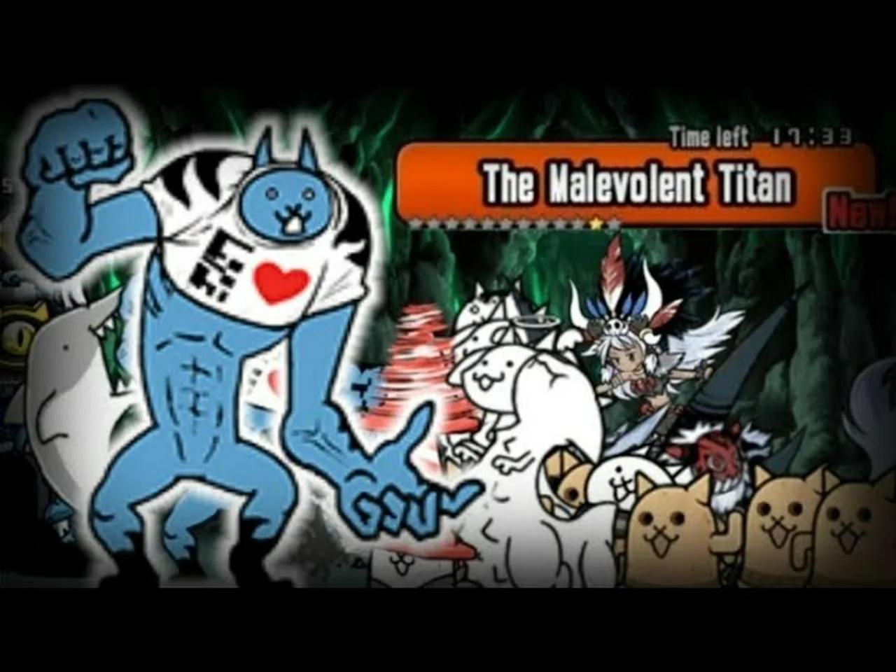 The Battle Cats | Malevolent Titan - Titanic Rampage (Insane) (No Gacha)