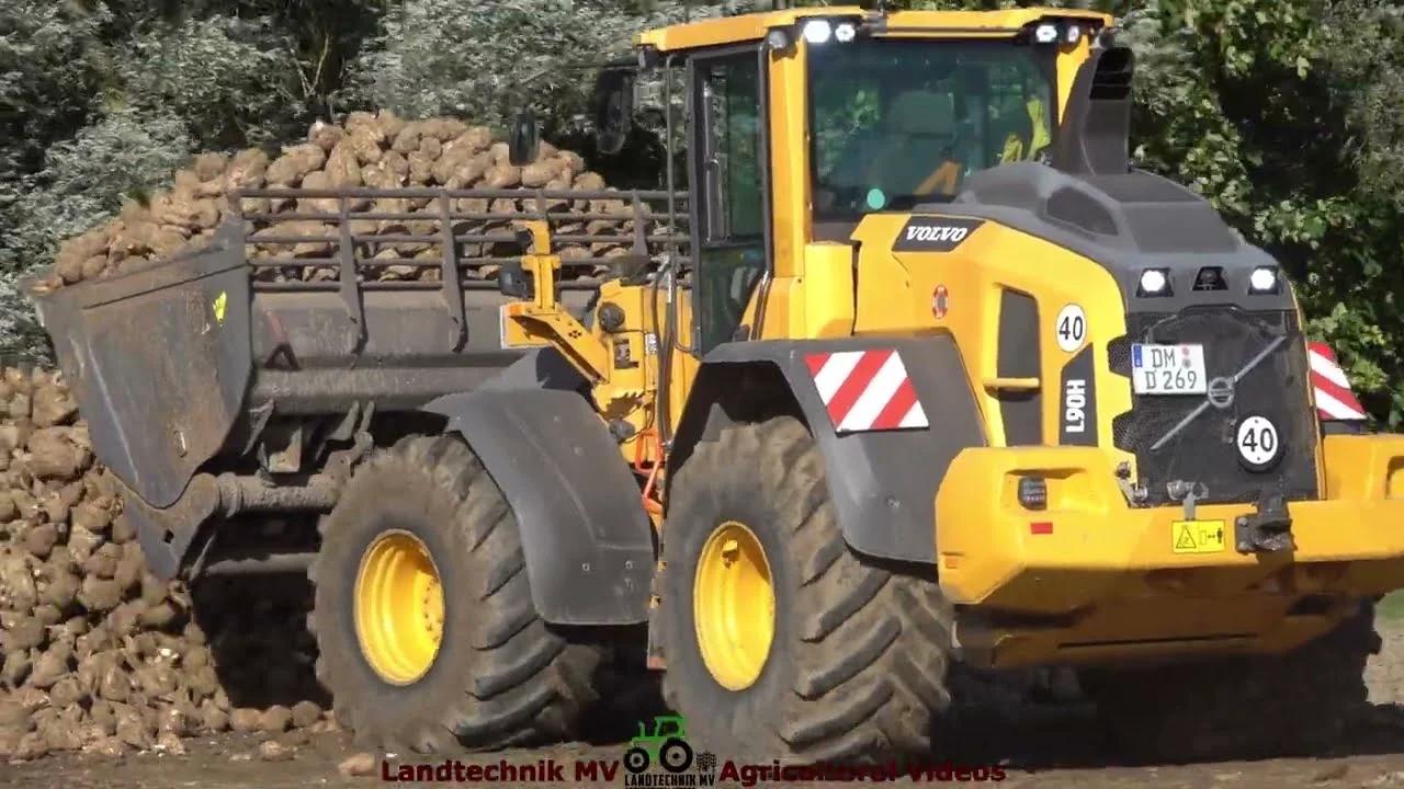 Volvo - Holmer - John Deere / Rübenverladung - Loading Beets TB