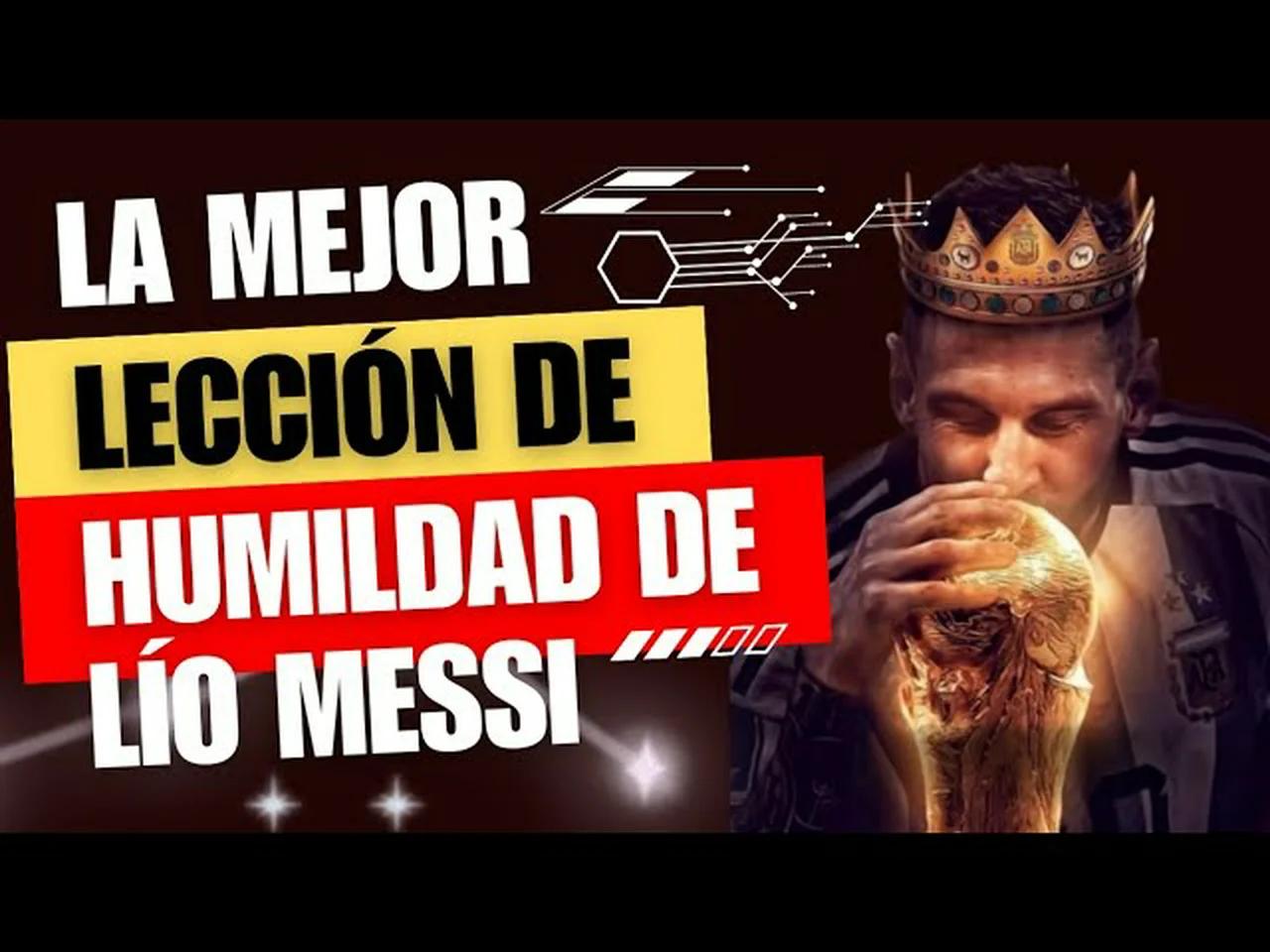 💥La Clave del Éxito de Lionel Messi: "La Humildad"💥🏆 #messi # ...