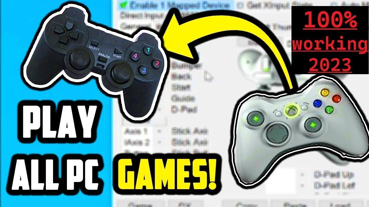 How To Play All PC Games With Any Controller or Generic USB Gamepad X360CE