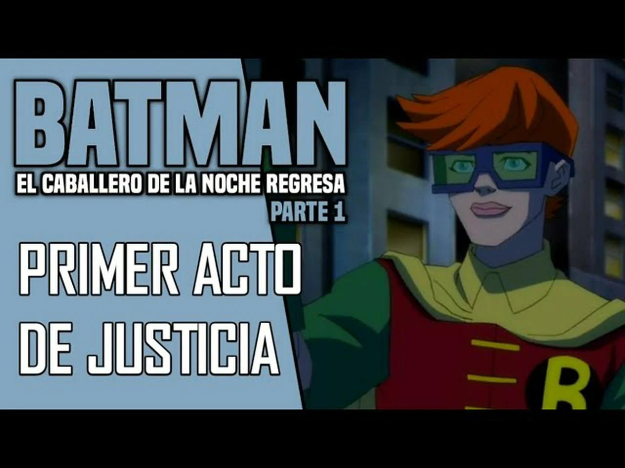 El primer criminal de Robin - Batman: El Caballero de la Noche Regresa ...