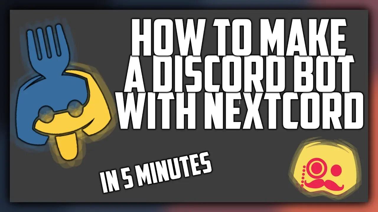 How to code a DISCORD BOT with NextCord in FIVE MINUTES | Kxffie