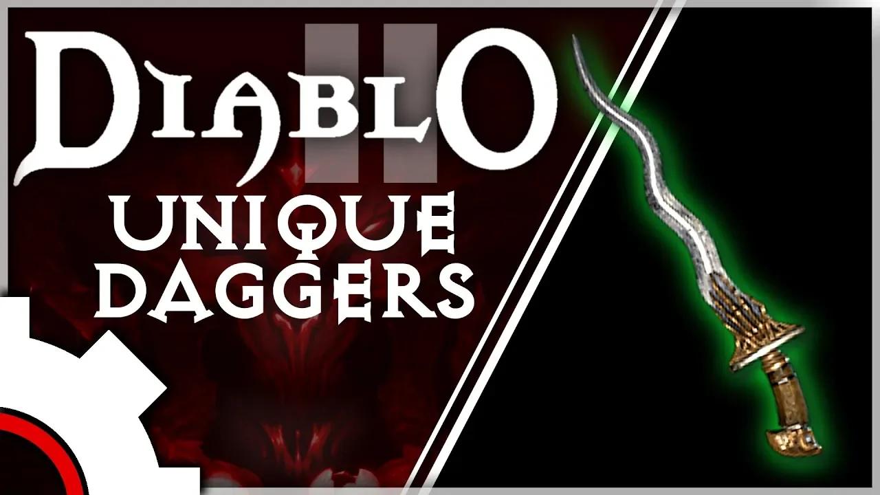 The Complete Guide to Unique Daggers in Diablo 2 Resurrected