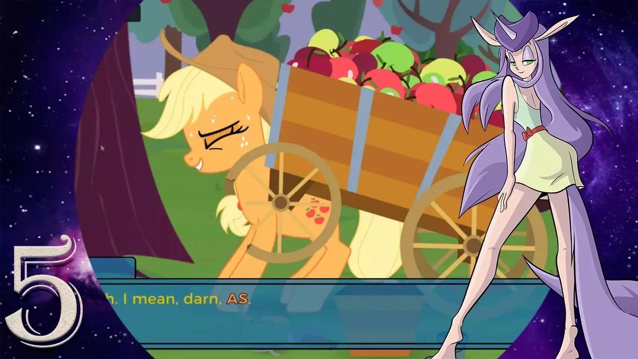 My Little Pony: pony waifu simulator part 5 helping out Applejack