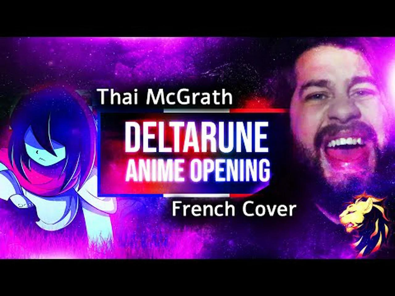 Deltarune Anime Opening - @Thai McGrath - Anime Music Covers (French Cover)