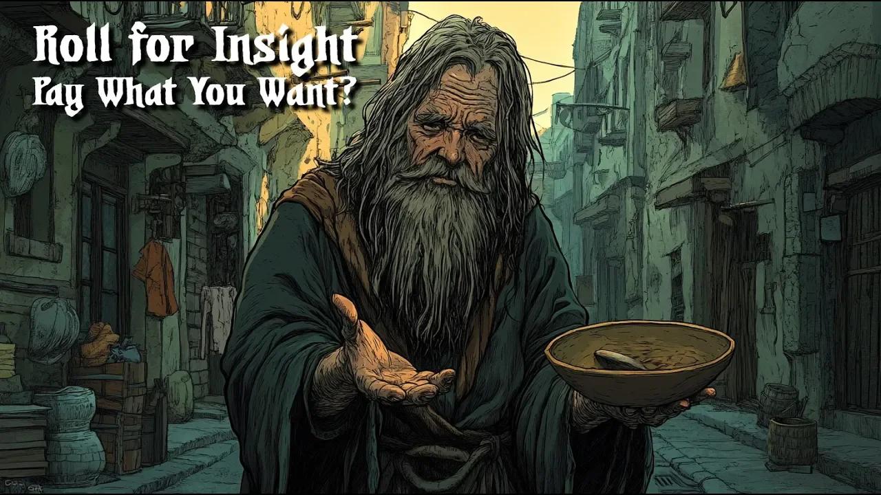 Roll For Insight Pay What You Want RPGs
