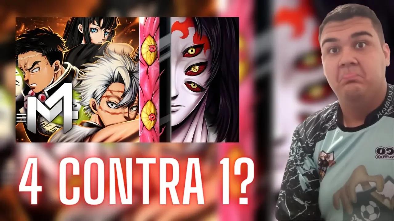 REACT Hashiras x Kokushibou (Kimetsu no Yaiba) - Castelo Infinito | M4rkim