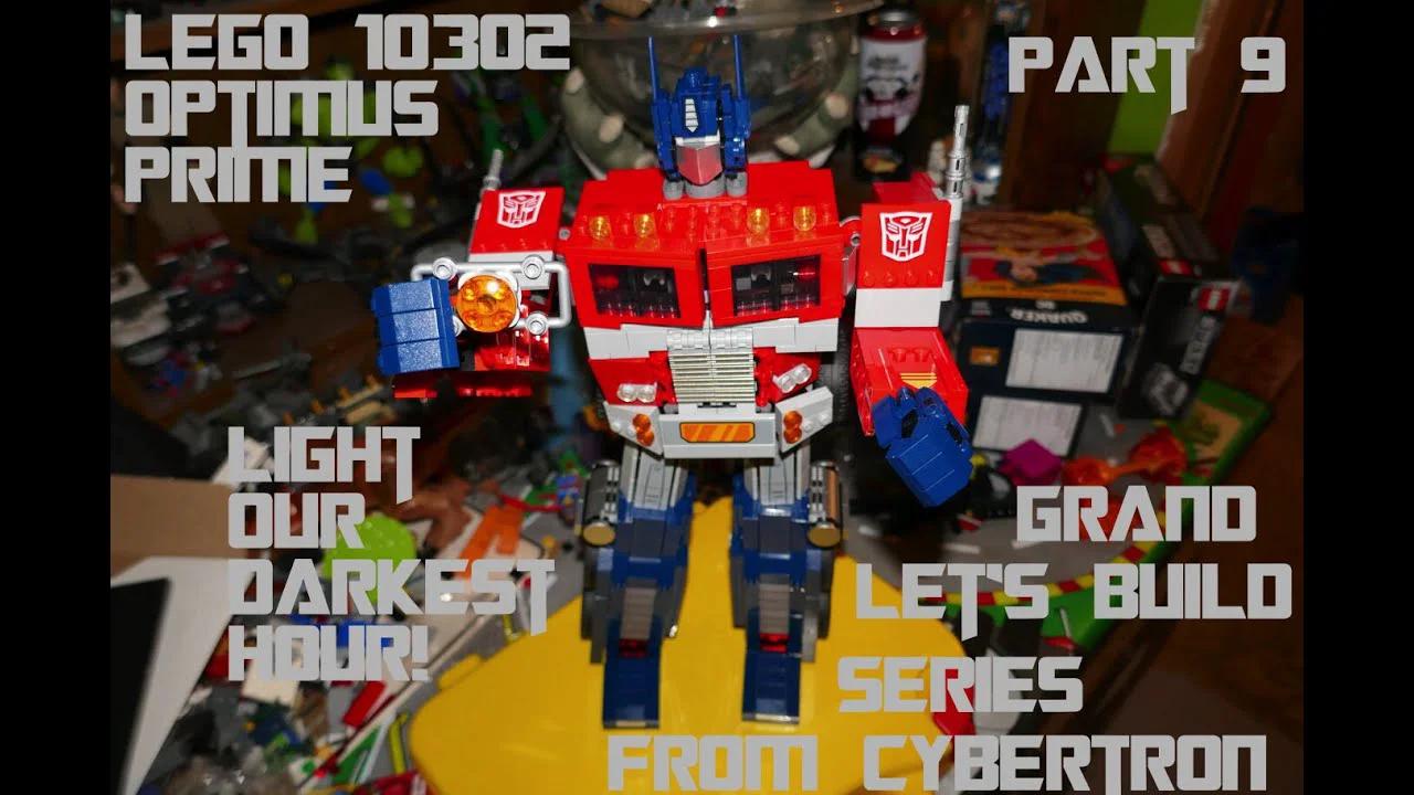 LEGO 10302 Optimus Prime Grand Let's Build Series from Cybertron Part 9