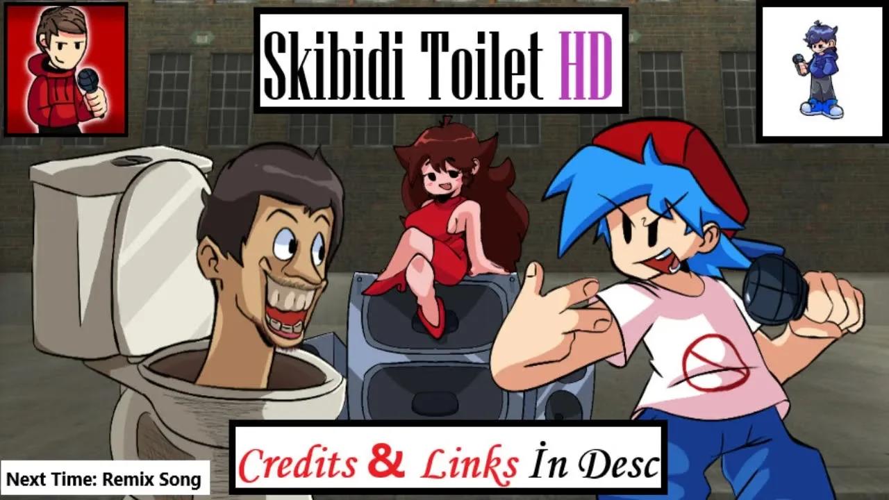 Friday Night Funkin' Skibidi Toilet HD Real! (FNF Mod) (Skibidi Toilet)