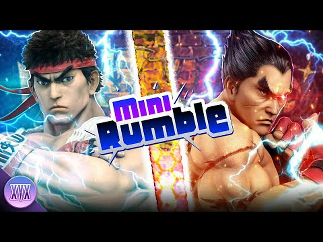 Ryu vs Kazuya Mishima - Mini Rumble S3 EP1