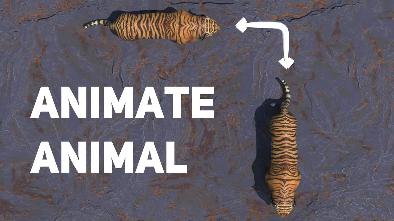 How to Turn Animal Left or Right || Blender 4.1 || (in Hindi)