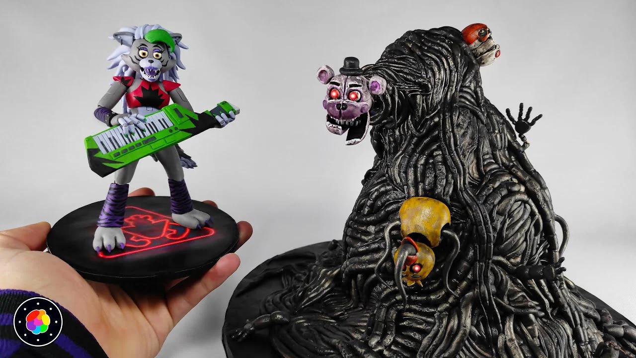CREANDO los ANIMATRONICOS (The Blob y Roxanne Wolf) FNAF Security ...