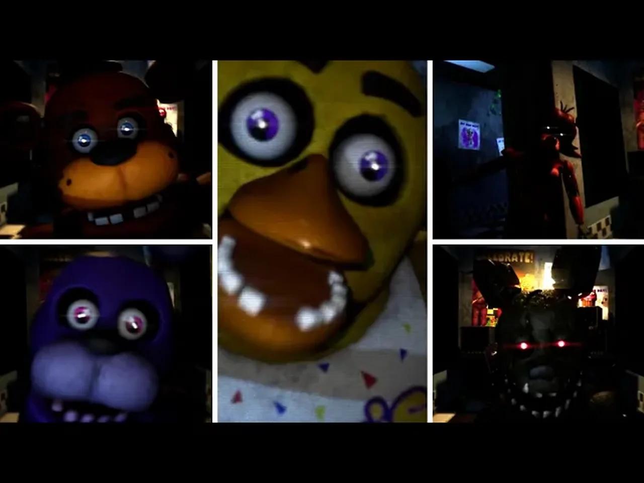 FNaF Simulator Rebirth (Early Access) - All Jumpscares