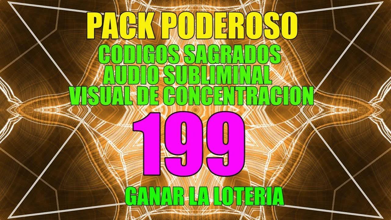 🧙‍♂️ PACK PODEROSO CÓDIGOS SAGRADOS SUERTE EN LOS JUEGOS DE AZAR 199 + AUDIO SUBLIMINAL + VISUAL