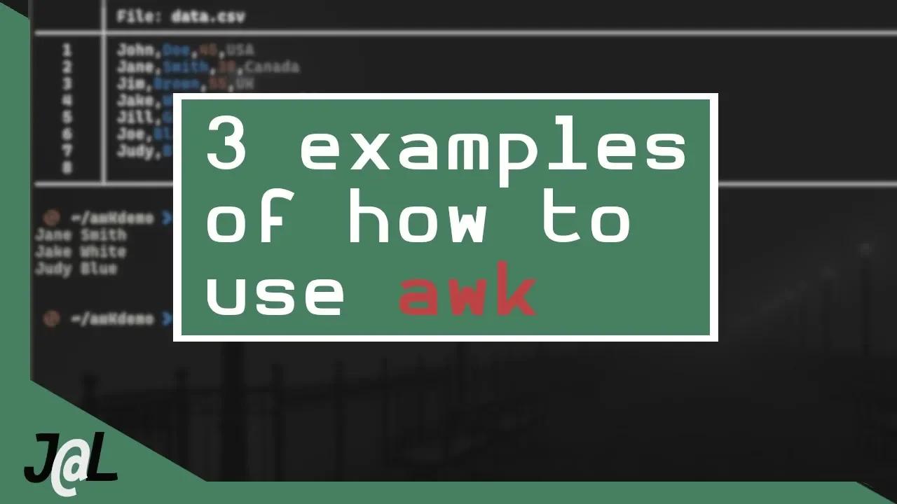 3 Awk Examples To Boost Your Linux Command Line Skills