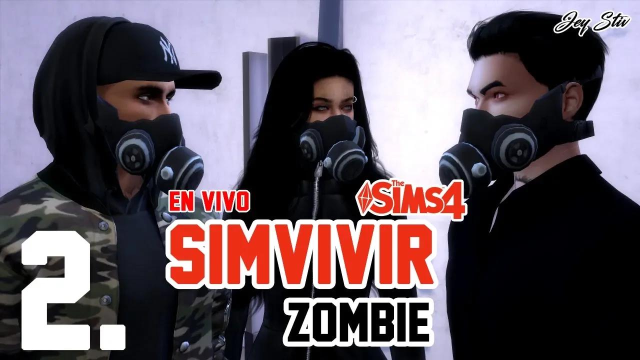 🔴 SIMVIVIR ZOMBIES #2 LOS SIMS 4 CON MODS EN VIVO - CANON
