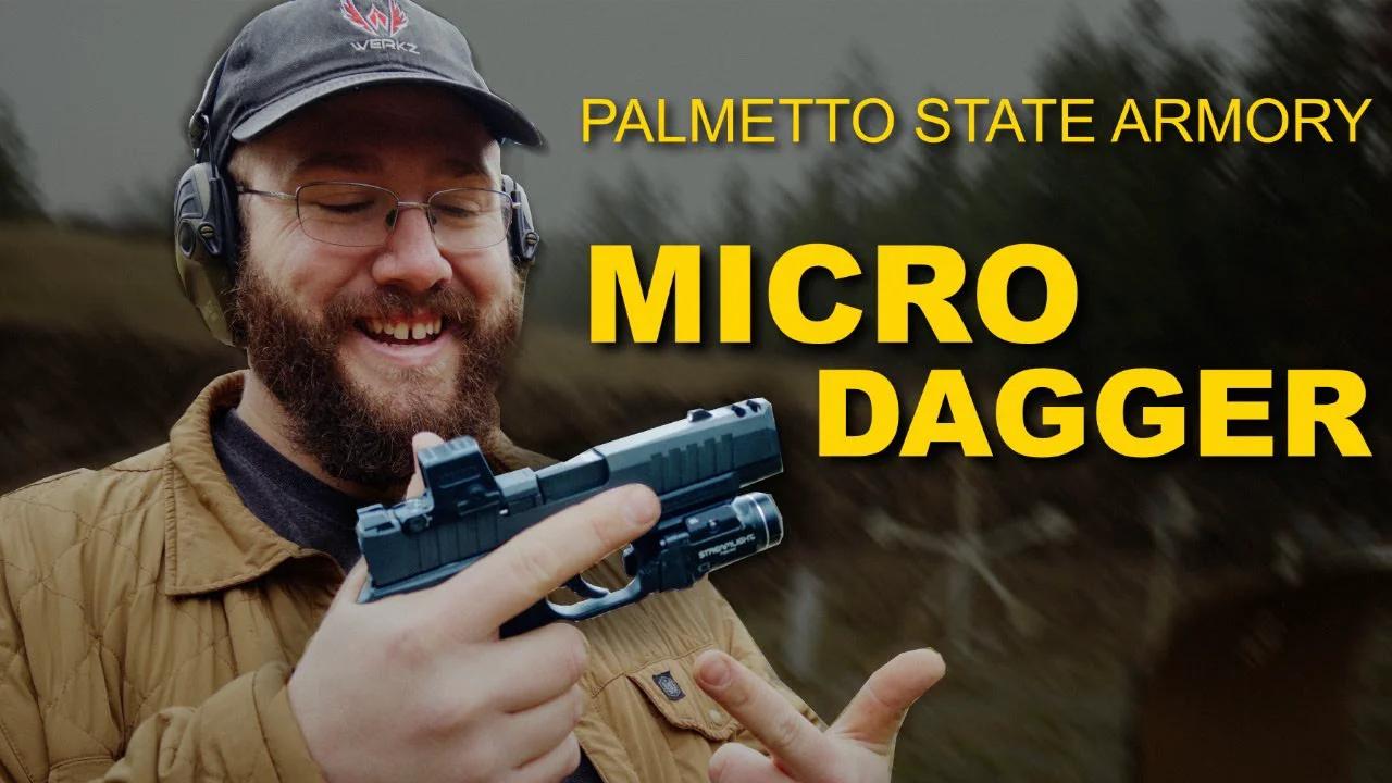 PSA Micro Dagger - Glock 43x Clone: Can it hang? + holster support