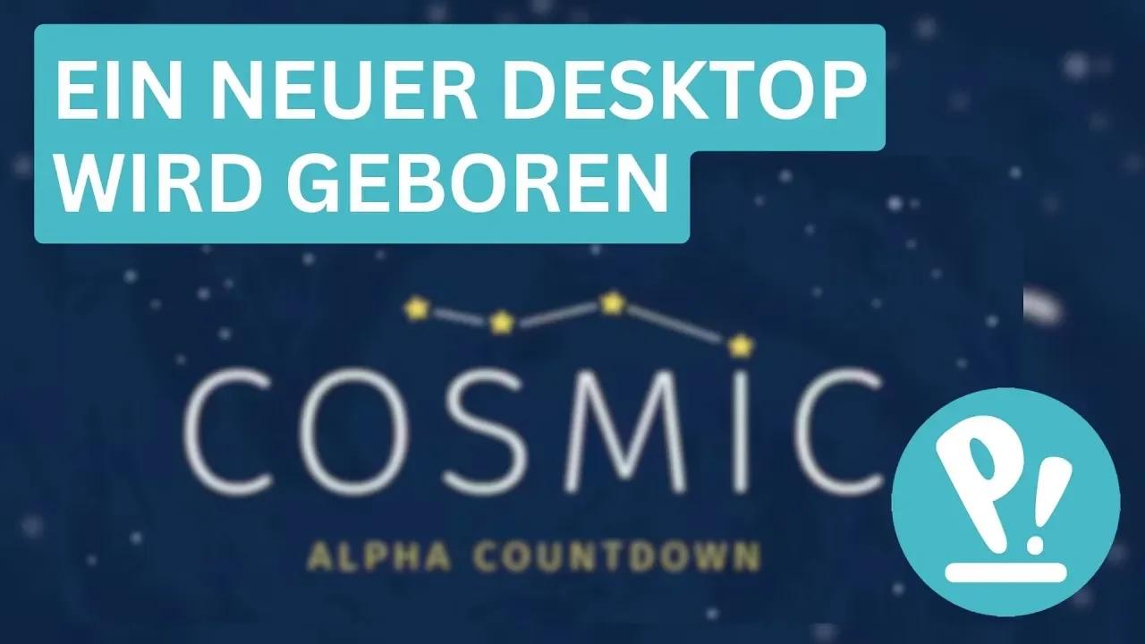 Ein erster Blick auf den neuen Comsic Desktop von Pop!_OS