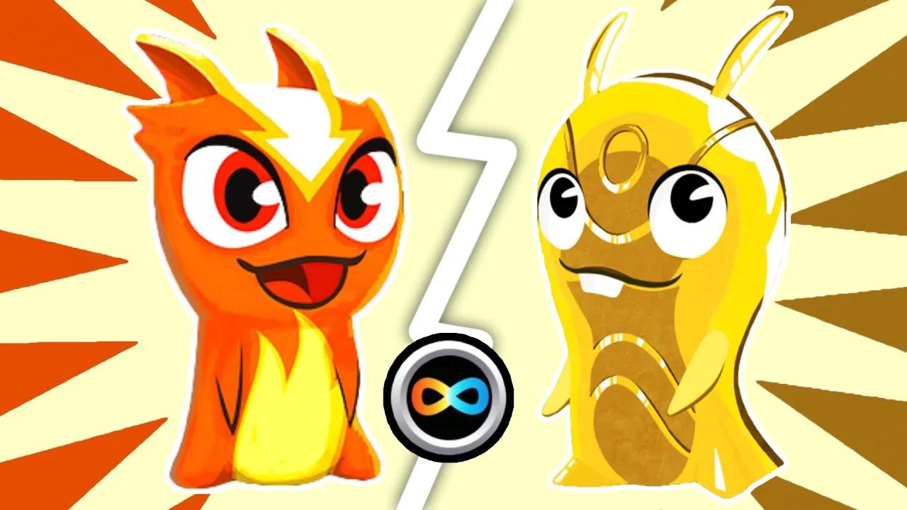 🔥 INFERNAL & MIDAS 💛 Fusión | Slugterra: Slug It Out 2 #1142