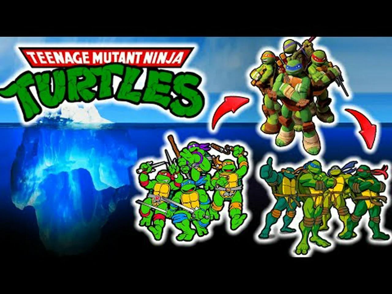 The Teenage Mutant Ninja Turtles Iceberg