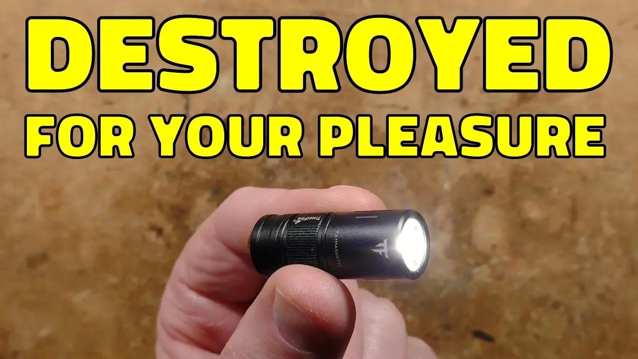 TrustFire Mini 2 total teardown - with mystery component