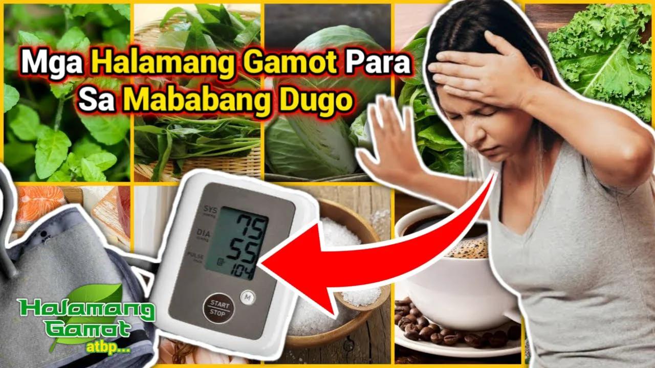 Mga Halamang Gamot Para Sa Mababang Dugo At Iba Pang Paraan Upang ...