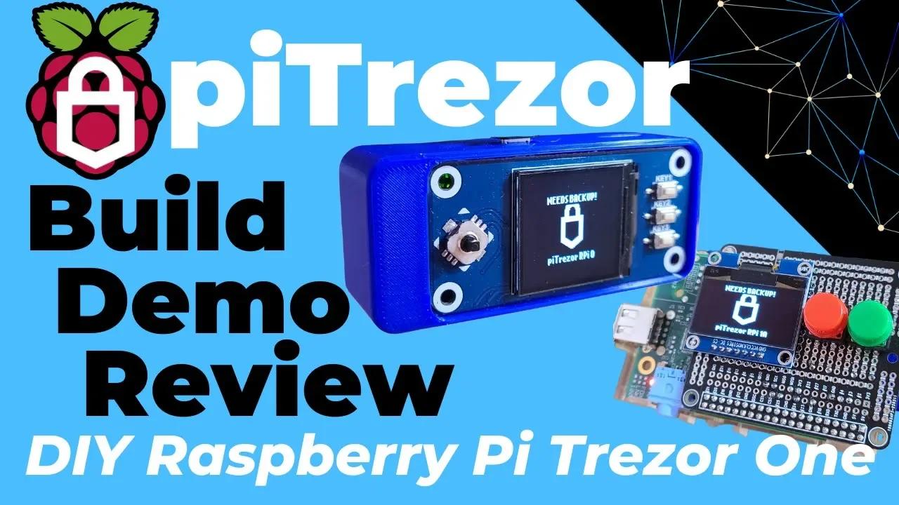 Pitrezor Raspberry Pi Based Diy Trezor One Simple Raspberry Pi Project Use Seedsigner Hardware