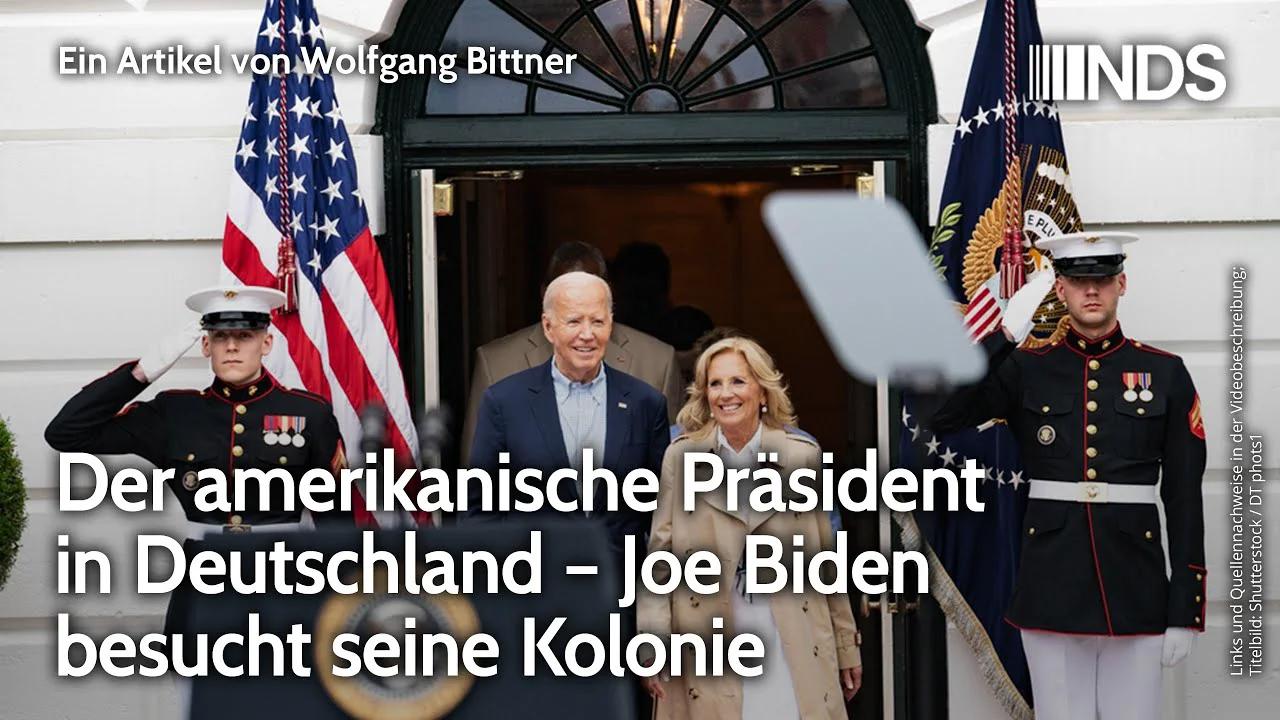 Der amerikanische Präsident in Deutschland – Joe Biden besucht seine ...