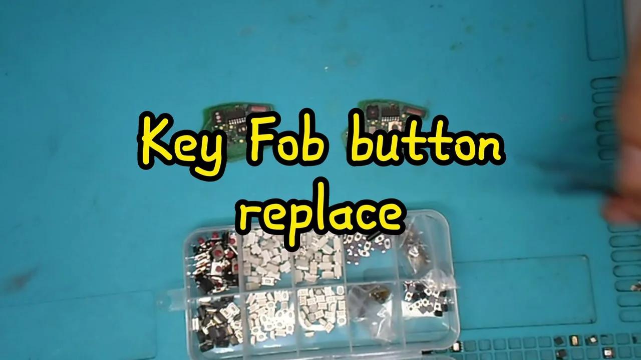 How to Repair/Replace Broken Button on most Proximity Key Fobs