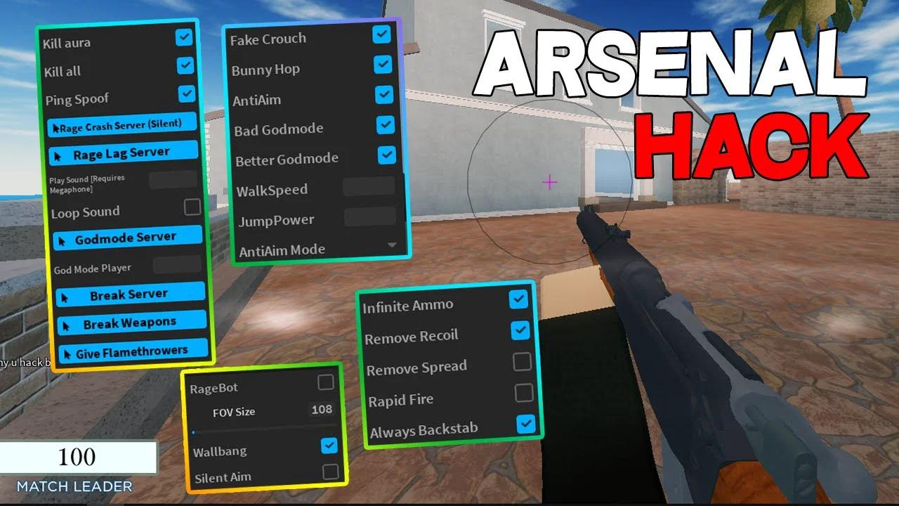 ROBLOX ARSENAL HACK | GODMODE, AIMBOT, KILL ALL & MORE [SUPER OP GUI] | Unpatched