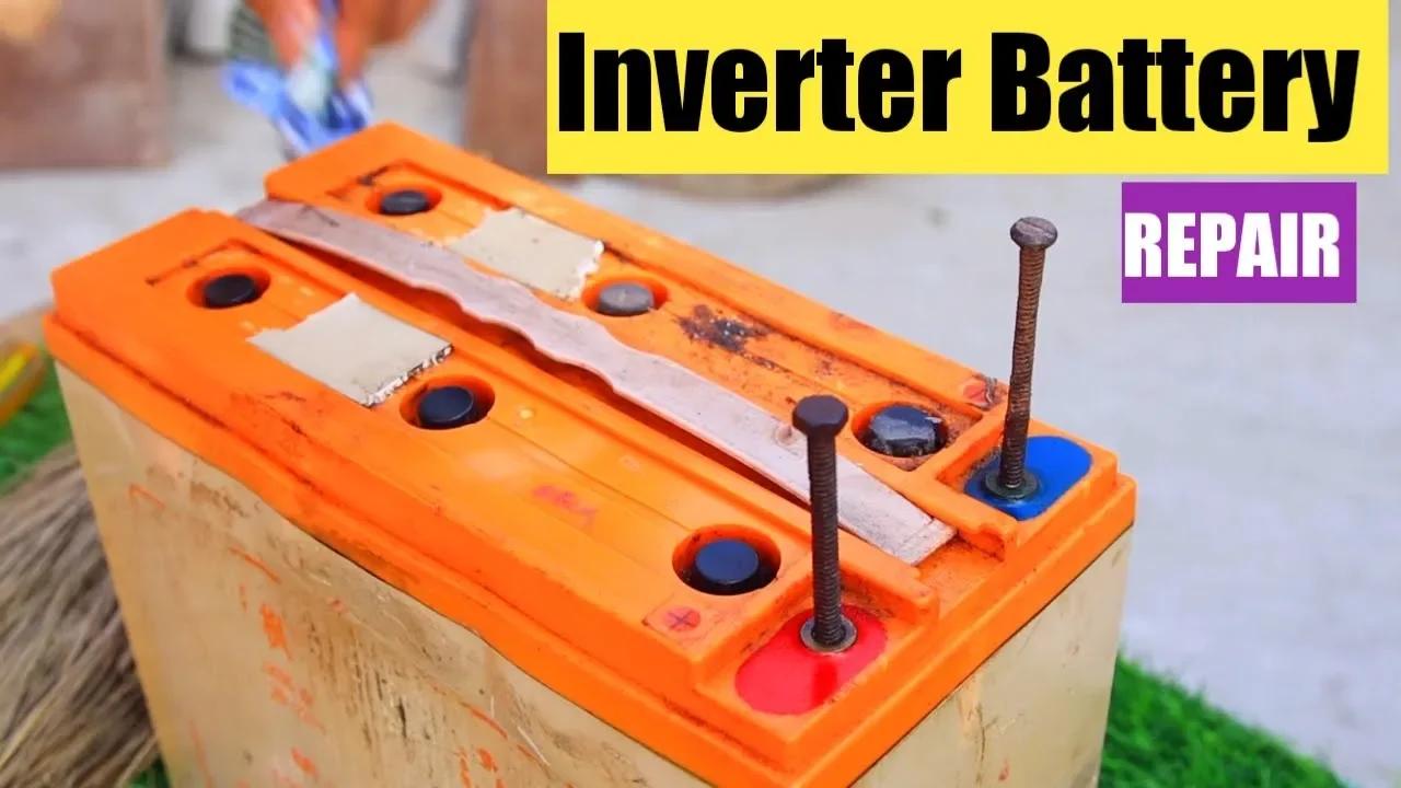 How Can I Repair My Old Inverter Battery Repair At Home ||Can inverter ...