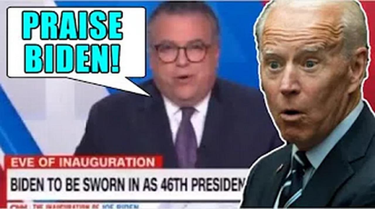CNN Goes Beyond CRINGE with Weird Joe Biden Worship!