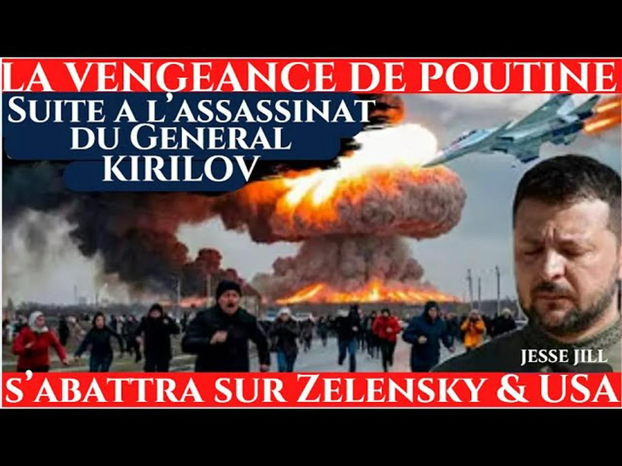 APRES LE MEURTRE DU GENERAL RUSSE VOICI LA TERRIBLE VENGANCE DE POUTINE ...