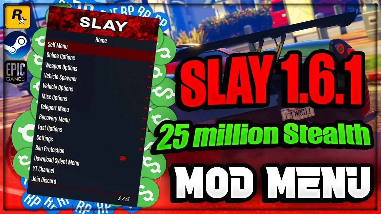 Comment avoir le meilleur MOD MENU gratuit (SLAY) sur GTA 5 ONLINE en 1 ...