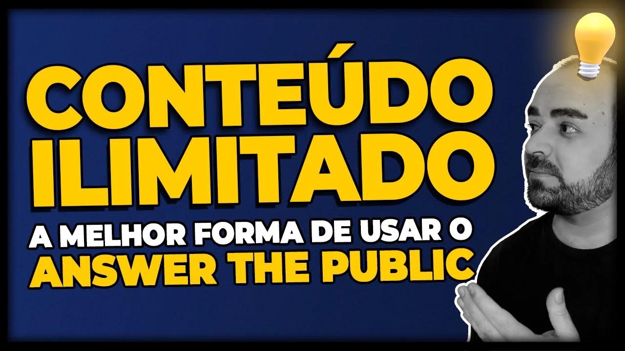 COMO USAR O ANSWER THE PUBLIC PARA TER IDEIAS ILIMITADAS DE CONTEÚDO # ...