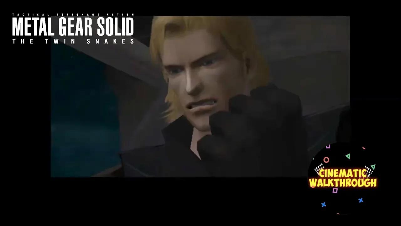 Metal Gear Solid The Twin Snakes Liquid Snake first meet GAMECUBE ITA