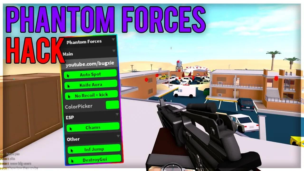 ROBLOX PHANTOM FORCES HACK | BEST GUI SCRIPT WORKING
