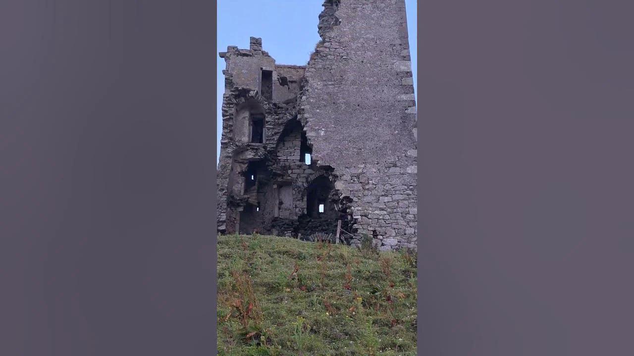 Castle destroyed by Cromwell