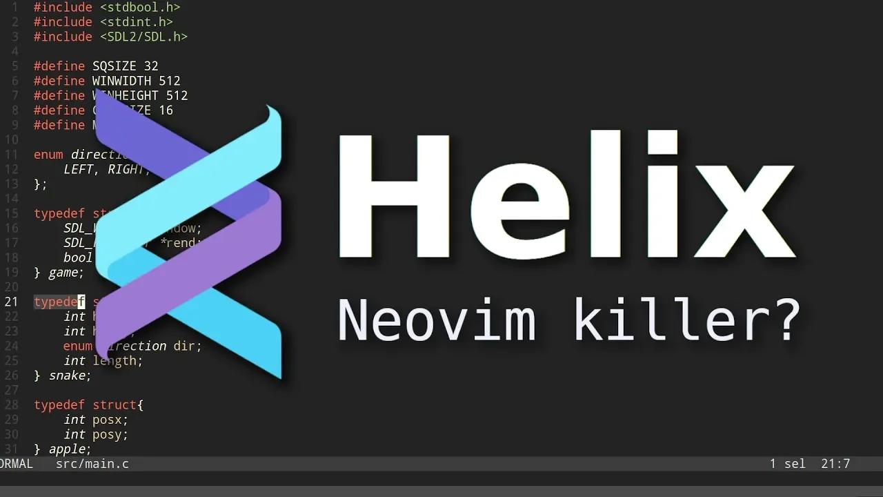 Helix text editor: First Impressions