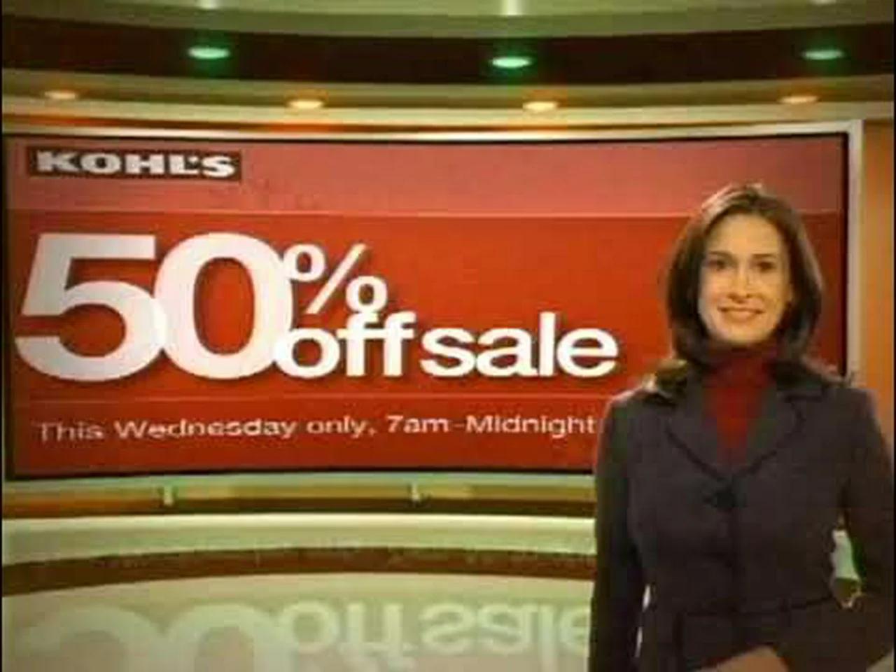 Kohl's Television advertisement December 1, 2004