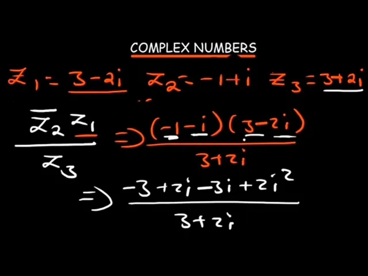 COMPLEX NUMBERS REVIEW | SIMPLIFIED PRACTICE QUESTIONS