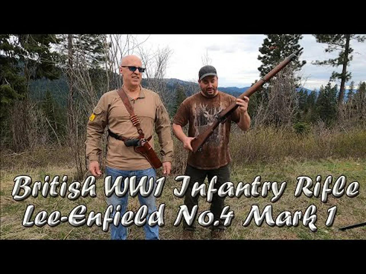 WW1 British Infantry Rifle - Lee Enfield No 4 Mark