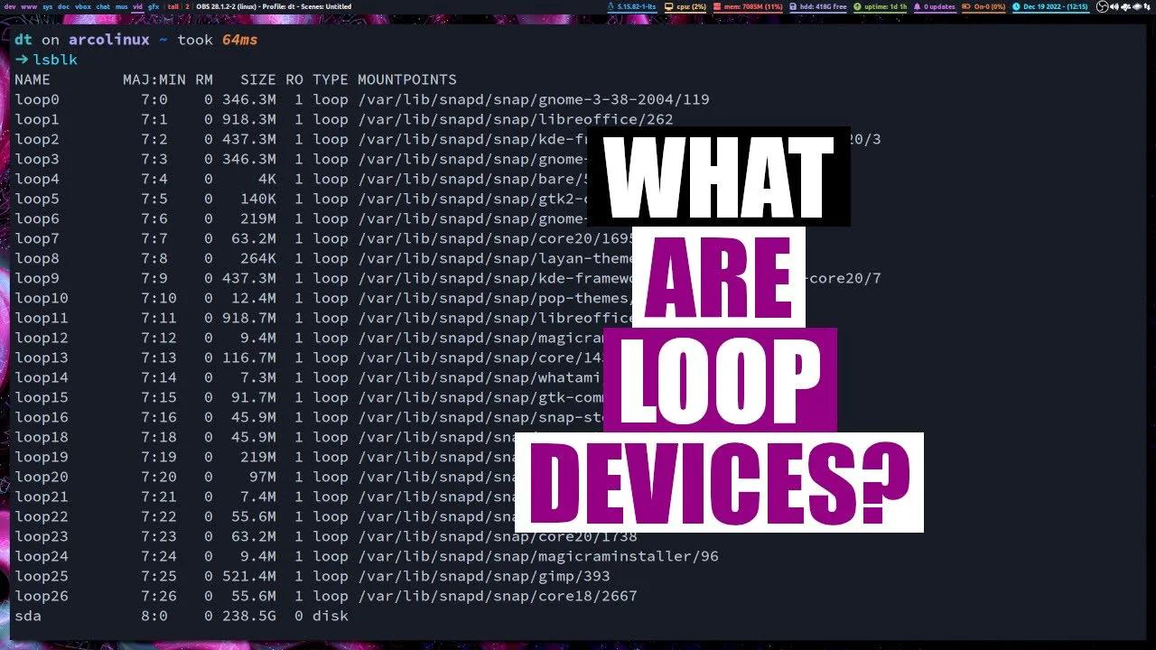 What Are All These Loop Devices Ubuntusnap Users Often Ask This