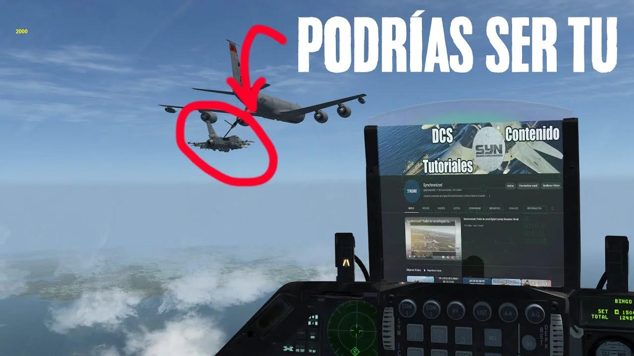 Falcon BMS | Tutorial: Repostaje Aéreo