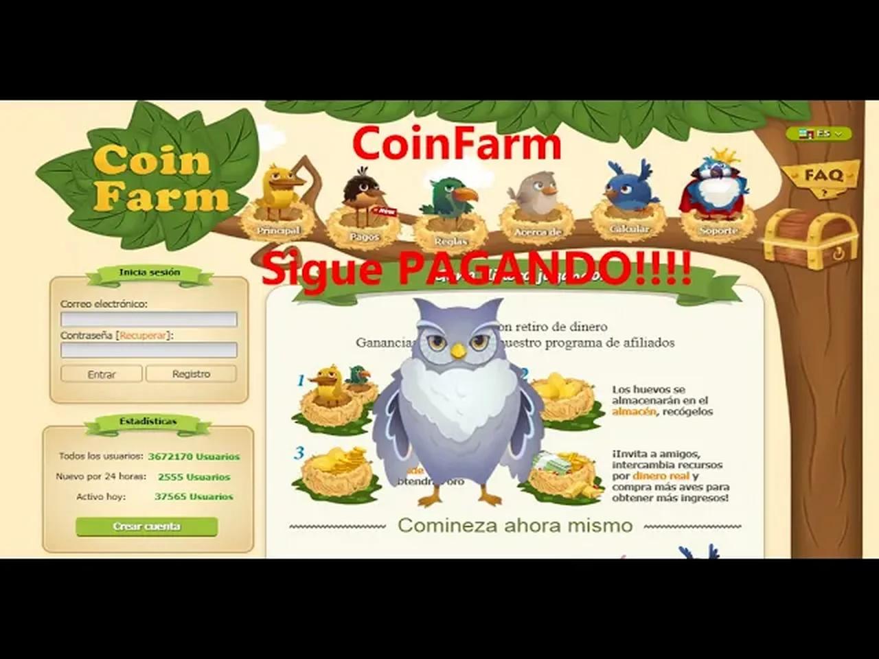 Coin-Farm Truco Para Obtener Cristales Retiros sin Limite