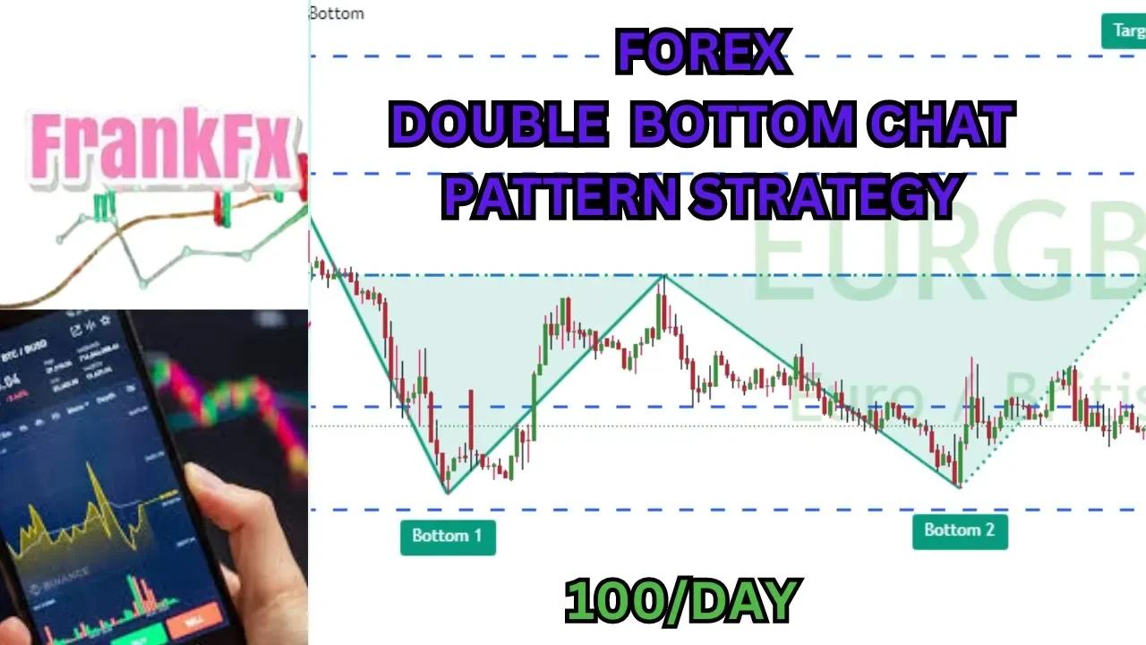 HOW TO TRADE FOREX USING DOUBLE BOTTOM CHAT PATTERN